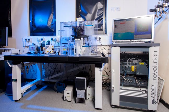 Andor Spin Disk Confocal - Durham University